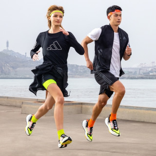 adidas官方outlets阿迪达斯UB22男女随心畅跑舒适跑步鞋GX8031 39 240mm 黑/荧光黄/乳白色/橘红色【报价 价格 ...