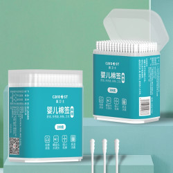 Care1st婴儿护理用品_Care1st 婴儿双头棉签 200支多少钱-什么值得买