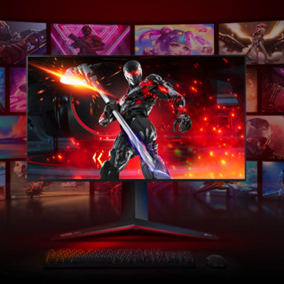 LG 乐金 27GP95R 27英寸 IPS G-sync FreeSync 显示器 (3840×2160、144Hz、98%DCI-P3 ...