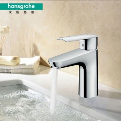 【省124.8元】汉斯格雅卫浴用品_hansgrohe 汉斯格雅 洛捷丝单把手面盆龙头100带冷热水提拉落水71161007多少钱-什么值得买