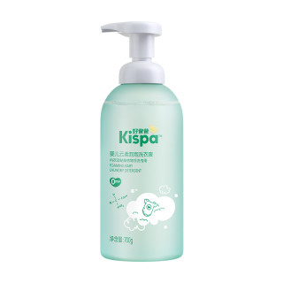 Kispa 好爸爸 云柔系列 婴儿泡泡洗衣液 700g+补充装 700g【报价 价格 评测 怎么样】 -什么值得买