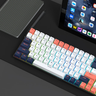 ROYAL KLUDGE RK860 100键 2.4G蓝牙 多模无线机械键盘 蓝莓 TTC快银轴 RGB【报价 价格 评测 怎么样】 -什么值得买