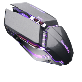 Bazalias 搏展 V-10 有线鼠标 3200DPI 银灰色【报价 价格 评测 怎么样】 -什么值得买