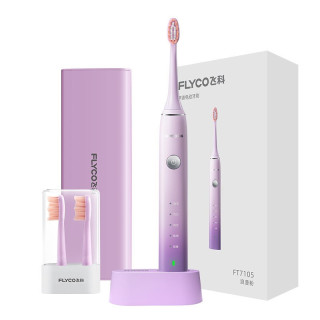 FLYCO 飞科 幻彩日出系列 FT7105 电动牙刷 浪漫粉 七夕限定礼盒套装 刷头*4【报价 价格 评测 怎么样】 -什么值得买