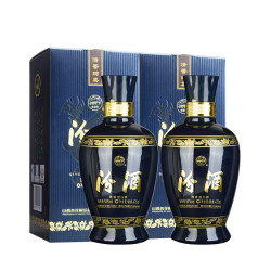 【省109元】53白酒_汾酒 蓝汾 53%vol 清香型白酒 475ml*2瓶装多少钱-什么值得买