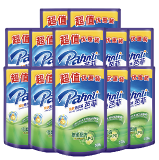 Pahnli 芭菲 倍柔配方柔软洗衣液 500g*24袋【报价 价格 评测 怎么样】 -什么值得买