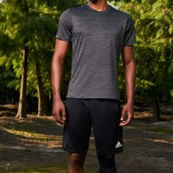 adidas短袖_adidas 阿迪达斯 GRADIENT TEE 男子运动T恤 FJ6125多少钱-什么值得买