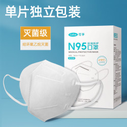 【省285元】可孚医用口罩_Cofoe 可孚 n95级医用防护口罩120只独立包装多少钱-什么值得买