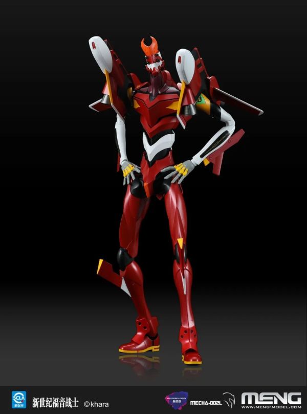 MENG日韩动漫周边_MENG EVA 新世纪福音战士 二号机 可动拼装模型 悦色版多少钱-什么值得买