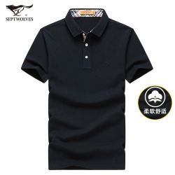 七匹狼男士T恤_SEPTWOLVES 七匹狼 男士短袖polo衫多少钱-什么值得买