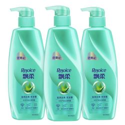 飘柔洗发产品_Rejoice 飘柔 滋润去屑净澈去油洗发水露套装500g*3瓶止痒控油清爽官方正品多少钱-什么值得买
