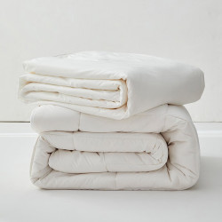 【省359.9元】梦洁家纺床上家纺_MENDALE 梦洁家纺 馨雅抗菌蚕丝澳洲羊毛二合一被 1.5米床(200*230cm)多少钱-什么值得买