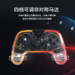 黑爵（AJAZZ） AG110有线游戏手柄 即插即用 switch电脑PC steam任天堂NS 透明-AG190【报价 价格 评测 怎么样】 -什么值得买