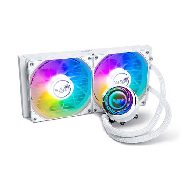 VALKYRIE 瓦尔基里 C280-RGB 280mm 一体式水冷散热器 白色【报价 价格 评测 怎么样】 -什么值得买