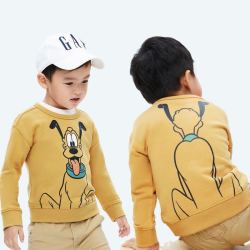 盖璞男童装_Gap 盖璞 迪士尼联名男女幼童卡通卫衣734931 2022秋季新款童装上衣多少钱-什么值得买