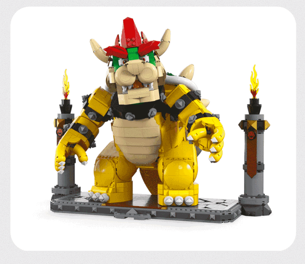 【省180元】乐高拼插积木_LEGO 乐高 超级马里欧系列 71411 强大的酷霸王多少钱-什么值得买