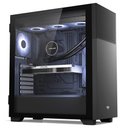 【省50元】爱国者机箱_aigo 爱国者 F40 中塔机箱 黑色多少钱-什么值得买