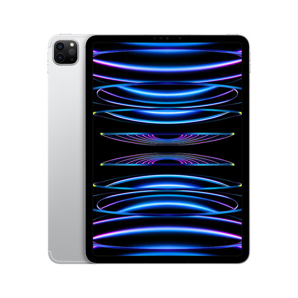 Apple 苹果 iPad Pro 2022款 11英寸 平板电脑（2388*1668、M2、128GB、5G版、银色、MNYP3CH/A ...