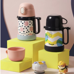 【省62.4元】孔雀保温杯_Peacock 孔雀 儿童保温杯 360/400ml多少钱-什么值得买