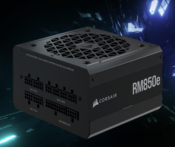 电脑电源_USCORSAIR 美商海盗船 RM850e 850W 金牌全模组电源-什么值得买