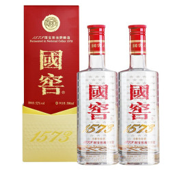【省50元】国窖1573白酒_国窖1573 52%vol 浓香型白酒 500ml*2瓶 双支装多少钱-什么值得买