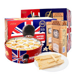 【省24.2元】ZEK饼干糕点_ZEK 丹麦风味曲奇908g+香草味蛋卷100g多少钱-什么值得买