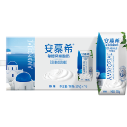 伊利常温酸奶_yili 伊利 安慕希 希腊风味酸奶 205g*16盒多少钱-什么值得买