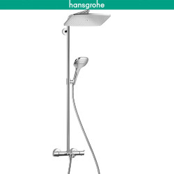 【省3790元】汉斯格雅花洒_hansgrohe 汉斯格雅 飞雨系列 26162007 方形恒温花洒套装多少钱-什么值得买