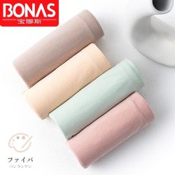 【省65元】宝娜斯女士内裤_BONAS 宝娜斯 女士内裤 4条 DS1001多少钱-什么值得买
