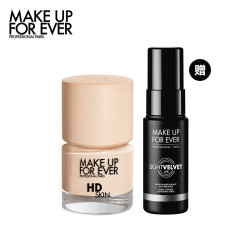 【省108元】玫珂菲粉底液_MAKE UP FOR EVER 玫珂菲 清晰无痕遮瑕亲肌粉底液 #1R02 12ml 随行装（赠定妆喷雾 30ml)多少钱-什么值得买