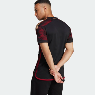 adidas 阿迪达斯 22-23赛季德国国家队客场球迷版 男子足球球衣 HJ9604 黑色 XS【报价 价格 评测 怎么样】 -什么值得买