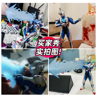BANDAI万代SHF特利迦奥特曼阿尔法利刃形态SHF泽塔原生形态初始可动人偶潮玩儿童节礼物 泽塔原生形态61696【报价 价格 评测 怎么样 ...