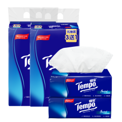 得宝抽纸_Tempo 得宝 经典无香系列 抽纸 M码 4层90抽8包（160*195mm）多少钱-什么值得买