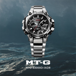 【省200元】卡西欧男款石英表_CASIO 卡西欧 G-SHOCK MTG系列 男士太阳能电波蓝牙腕表 MTG-B3000D-1A多少钱-什么值得买