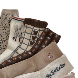 【省22元】女袜_AVADEN 女士中筒袜 随机款 5双多少钱-什么值得买