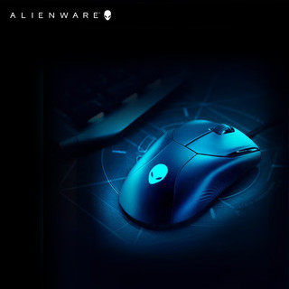 ALIENWARE 外星人 AW320M有线游戏笔记本鼠标高阶电竞鼠标19000高DPI AW320M鼠标黑搭配AW410K键盘黑【报价 价格 ...