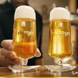 【省25元】Bitburger啤酒_Bitburger 碧特博格（Bitburger）碧堡 皮尔森啤酒 330ml*6瓶 德国原装原瓶进口派队 ...