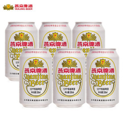 燕京啤酒啤酒_YANJING BEER 燕京啤酒 10度特制啤酒 白听330ml*6听装多少钱-什么值得买