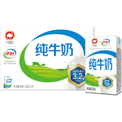 伊利全脂牛奶_yili 伊利 无菌砖纯牛奶 250ml*16盒多少钱-什么值得买
