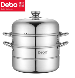 【省280元】德铂蒸锅_Debo 德铂 奥格斯堡不锈钢多用双层蒸汤锅多少钱-什么值得买