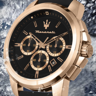 MASERATI 玛莎拉蒂 SUCCESSO成功系列 44毫米石英腕表 R8871621012【报价 价格 评测 怎么样】 -什么值得买