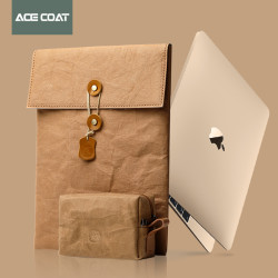 ACE COAT电脑包_ACE COAT ACECOAT无磁笔记本电脑包适用苹果MacbookPro14寸内胆包M1牛皮纸Air13.3联想小 ...