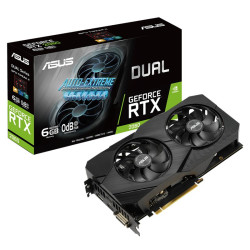 华硕显卡_ASUS 华硕 DUAL-RTX2060-EVO 系列RTX2060电竞游戏显卡 DUAL-RTX2060-6G-EVO多少钱-什么值得买