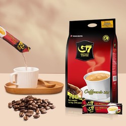 【省58.71元】中原咖啡速溶咖啡_G7 COFFEE 中原咖啡 G7原味咖啡 1600g 100杯多少钱-什么值得买