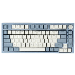 雷咖泽 KW75S 81键 三模键盘 白蓝色 KTT黄轴 RGB【报价 价格 评测 怎么样】 -什么值得买