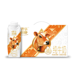 【省23元】Huishan 辉山 奢享娟姗3.8g纯牛奶250ml*10盒自营牧场 学生营养奶早餐奶多少钱-什么值得买
