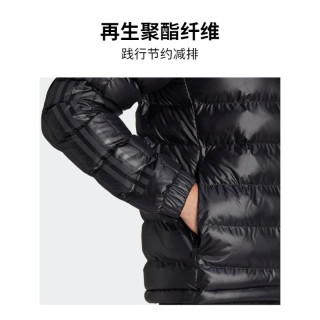 adidas官方outlets阿迪达斯男装冬季户外运动连帽棉服夹克GV5330 A/2XL 185/108A 黑【报价 价格 评测 怎么样 ...