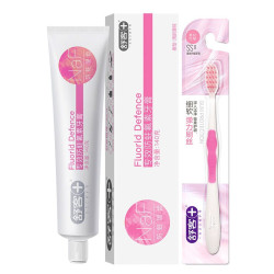 舒客牙膏_Saky 舒客 防蛀固齿牙膏 140g*1+1支柔丝护齦牙刷多少钱-什么值得买