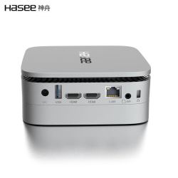 神舟台式机_Hasee 神舟 mini PC6 商用办公迷你台式电脑主机(N5095 8G 256GSSD WIFI无线 win10)多少钱 ...