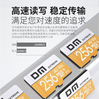 DM 大迈 256GB TF（MicroSD）存储卡 A2 V30 金卡【报价 价格 评测 怎么样】 -什么值得买